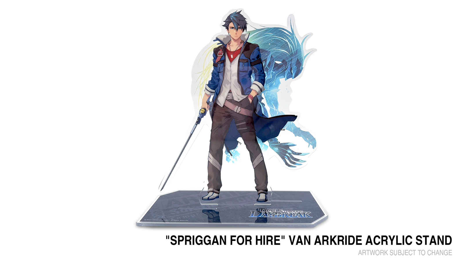Trails through Daybreak: Spriggan for Hire Van Arkride Acrylic Stand