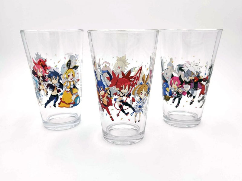 Disgaea "20 Years of Raising HL" Anniversary Pint Glass Set (Set of 3)